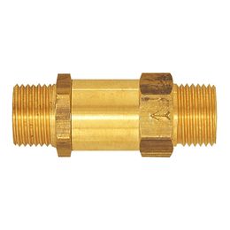 Riegler R&uuml;ckschlagventil, Durchgangsform, MS, G 1/2 AG, 0,2 - 0,4 bar (227.12)