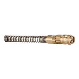 Riegler Schnellverschlusskupplung NW 5, MS blank, drehbar, Schlauch 8x6 (243.38)