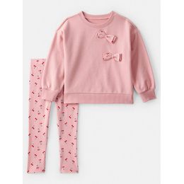 Carter's carter's 2tlg. Outfit in Rosa - 51% | Gr&ouml;&szlig;e 104 | Kinder-sweatshirts-jacken
