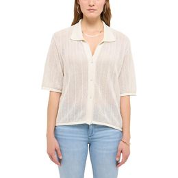 Mustang Cardigan "Alva" in Creme - 48% | Gr&ouml;&szlig;e M | Damen-pullover-cardigans