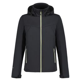 Icepeak Softshelljacke "Biggs" in Anthrazit - 56% | Gr&ouml;&szlig;e 56 | Herren-outdoorjacken