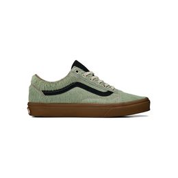 Vans Leder-Sneakers "Old Skool" in Gr&uuml;n - 65% | Gr&ouml;&szlig;e 35 | Damen-sneakers