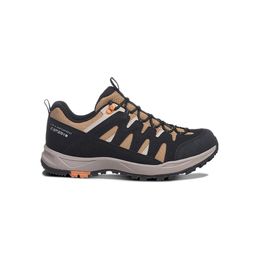 Icepeak Trekkingschuhe "Aura" in Schwarz/ Hellbraun - 41% | Gr&ouml;&szlig;e 43 | Damen-outdoor-sport-schuhe
