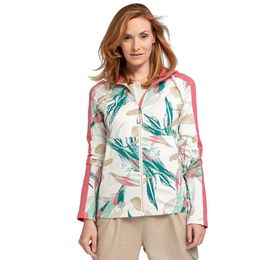 Sch&ouml;ffel Sch&ouml;ffel Sweatjacke "Locarno" in Creme/ Pink - 79% | Gr&ouml;&szlig;e 38 | Damen-tops