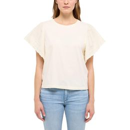 Mustang Bluse "Lima" in Creme - 44% | Gr&ouml;&szlig;e M | Damen-blusen