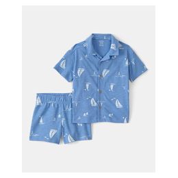 Carter's carter's 2tlg. Outfit in Hellblau - 51% | Gr&ouml;&szlig;e 98 | Kinder-blusen-hemden
