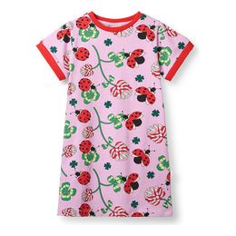 Smafolk Sm&aring;folk Kleid "Elstar" in Rosa - 48% | Gr&ouml;&szlig;e 98/104 | Kinderkleider