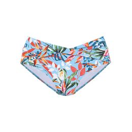 Venice Beach Bikini-Hose in Hellblau/ Bunt - 48% | Gr&ouml;&szlig;e 36 | Damen-bademode