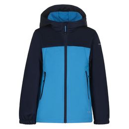 Icepeak Softshelljacke "Kline" in Blau/ Schwarz - 46% | Gr&ouml;&szlig;e 140 | Kinder-outdoor-jacken