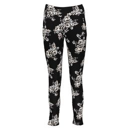 Lascana Pyjama-Hose in Schwarz/ Creme - 62% | Gr&ouml;&szlig;e 36 | Damen-loungewear