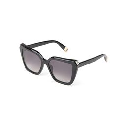 Furla Damen-Sonnenbrille in Schwarz/ Grau - 44% | Gr&ouml;&szlig;e 55 | Damen-brillen