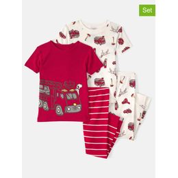 Carter's carter's 2er-Set: Pyjamas in Rot/ Creme - 55% | Gr&ouml;&szlig;e 92 | Kinder-waesche