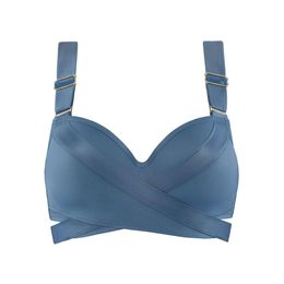 Marlies Dekkers Bikini-Oberteil in Blau - 90% | Gr&ouml;&szlig;e 70D | Damen-bademode
