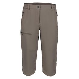 Icepeak Funktionscaprihose "Beattie" in Taupe - 55% | Gr&ouml;&szlig;e 34 | Damen-sporthosen