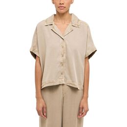 Mustang Bluse "Ruby" in Beige - 52% | Gr&ouml;&szlig;e 40 | Damen-blusen