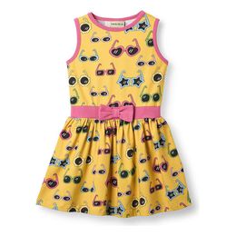 Smafolk Sm&aring;folk Kleid "Evelina" in Gelb - 42% | Gr&ouml;&szlig;e 122/128 | Kinderkleider