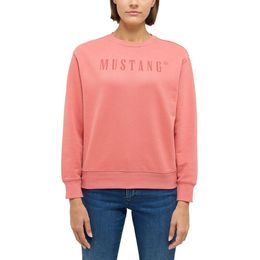 Mustang Sweatshirt "Aberdeen" in Pink - 50% | Gr&ouml;&szlig;e XL | Damen-sweatshirts-jacken