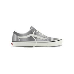 Vans Leder-Sneakers "Old Skool" in Silber - 61% | Gr&ouml;&szlig;e 36 | Damen-sneakers