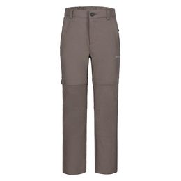 Icepeak Zipp-Off-Funktionshose "Kayes" in Taupe - 44% | Gr&ouml;&szlig;e 164 | Kinderhosen