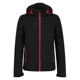 Icepeak Softshelljacke "Biggs" in Schwarz - 56% | Gr&ouml;&szlig;e 58 | Damen-outdoorjacken