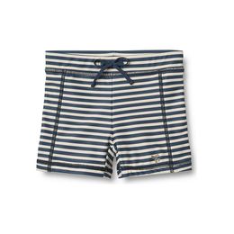 Wheat Badehose "Ulrik" in Dunkelblau/ Creme - 54% | Gr&ouml;&szlig;e 122 | Kinder-bademode