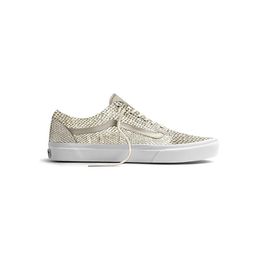 Vans Leder-Sneakers "Old Skool" in Beige - 58% | Gr&ouml;&szlig;e 44 | Damen-sneakers
