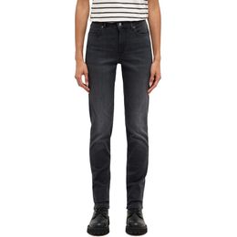 Mustang Jeans "Shelby" - Slim fit - in Anthrazit - 52% | Gr&ouml;&szlig;e W30/L32 | Damenjeans