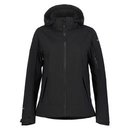Icepeak Softshelljacke "Bathgate" in Schwarz - 57% | Gr&ouml;&szlig;e 36 | Damen-outdoorjacken
