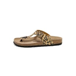 billowy Zehentrenner in Beige - 40% | Gr&ouml;&szlig;e 41 | Damen-sandalen