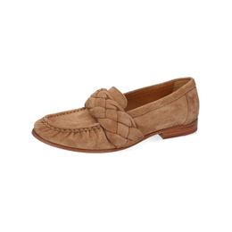 Melvin & Hamilton MELVIN & HAMILTON Leder-Mokassins "Kamilla 2" in Hellbraun - 58% | Gr&ouml;&szlig;e 38 | Damen-schuhe-halbschuhe