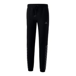 Erima Sweathose "Essential Team" in Schwarz - 60% | Gr&ouml;&szlig;e 42 | Damenhosen
