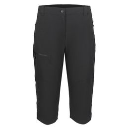 Icepeak Funktionscaprihose "Beattie" in Schwarz - 55% | Gr&ouml;&szlig;e 34 | Damen-sporthosen