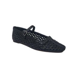 Melvin & Hamilton MELVIN & HAMILTON Leder-Spangenballerinas "Bexley 10" in Schwarz - 54% | Gr&ouml;&szlig;e 40 | Damen-ballerinas