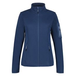 Icepeak Fleecejacke "Bowersville" in Dunkelblau - 48% | Gr&ouml;&szlig;e M | Damenjacken