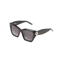 Furla Damen-Sonnenbrille in Schwarz/ Grau - 45% | Gr&ouml;&szlig;e 53 | Damen-brillen