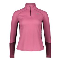 Mizuno Trainingslongsleeve "DryAeroFlow" in Pink - 67% | Gr&ouml;&szlig;e M | Damen-outdoor-tops-shirts