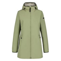 Icepeak Softshellmantel "Albany" in Gr&uuml;n - 58% | Gr&ouml;&szlig;e 40 | Damen-outdoorjacken