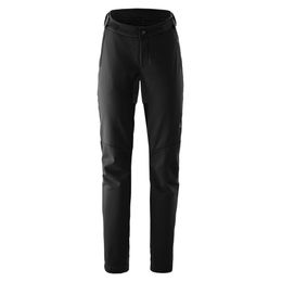 Gonso Softshell-Fahrradhose in Schwarz - 68% | Gr&ouml;&szlig;e 34 | Damen-sporthosen
