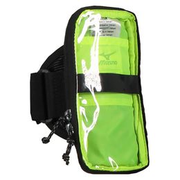 Mizuno Handy-Armtasche in Limette/ Schwarz - (B)10 x (H)19 x (T)2 cm - 16% | Damen-outdoor-ausruestung