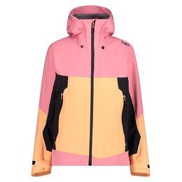 CMP Ski-/ Snowboardjacke in Rosa/ Gelb - 60% | Gr&ouml;&szlig;e 36 | Damen-outdoorjacken