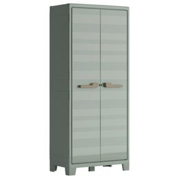 Keter Ger&auml;teschrank, Jadegr&uuml;n, Kunststoff, 4 F&auml;cher, 80x182x44 cm, Aufbewahrung & Schutzh&uuml;llen, Ger&auml;teschuppen