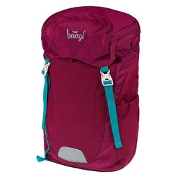 BAAGL Outdoorrucksack "Tracker Roj" in Pink/ T&uuml;rkis - (L)26 x (B)13 x (H)42 cm - 36% | Kinder-austruestung-accessoires