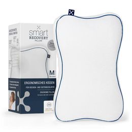 Smartsleep Nackenkissen Recovery, Wei&szlig;, Textil, F&uuml;llung: Viskoelastischer Kern, 50x10-11.5x32 cm, antibakteriell, formstabil, perfekte St&uuml;tzfunktion, passt sich perfekt der K&ouml;rperform an, f&uuml;r alle Schlafpositionen geeignet, Bezug waschbar, Schlaftextilien, Kopfkissen & Nackenkissen, Nackenkissen