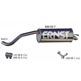 Ernst Endschalld&auml;mpfer 644037 f&uuml;r SEAT Skoda