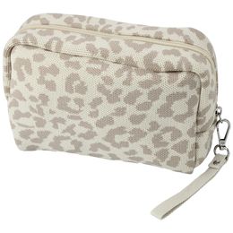 Gina Benotti Damen Kosmetiktasche mit Leo-Muster