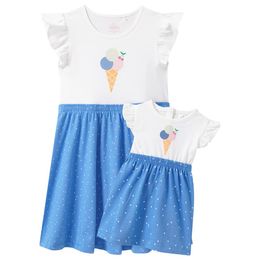 Topolino M&auml;dchen Kleid und Puppenkleid im Set