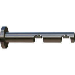 Tr&auml;ger Indeko, silber (edelstahlfarben), &Oslash;:1,6cm, Gardinenstangenhalterungen, &oslash; 16 mm f&uuml;r Innenlaufsysteme