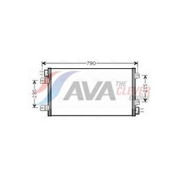 AVA QUALITY COOLING Kondensator, Klimaanlage rta5342 f&uuml;r Vaughall Opel RENAULT