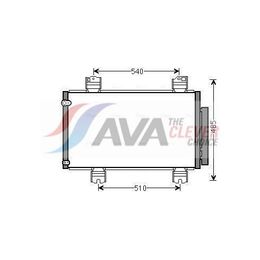 AVA QUALITY COOLING Kondensator, Klimaanlage hda5236d f&uuml;r HONDA