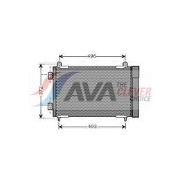 AVA QUALITY COOLING Kondensator, Klimaanlage pea5258d f&uuml;r Peugeot